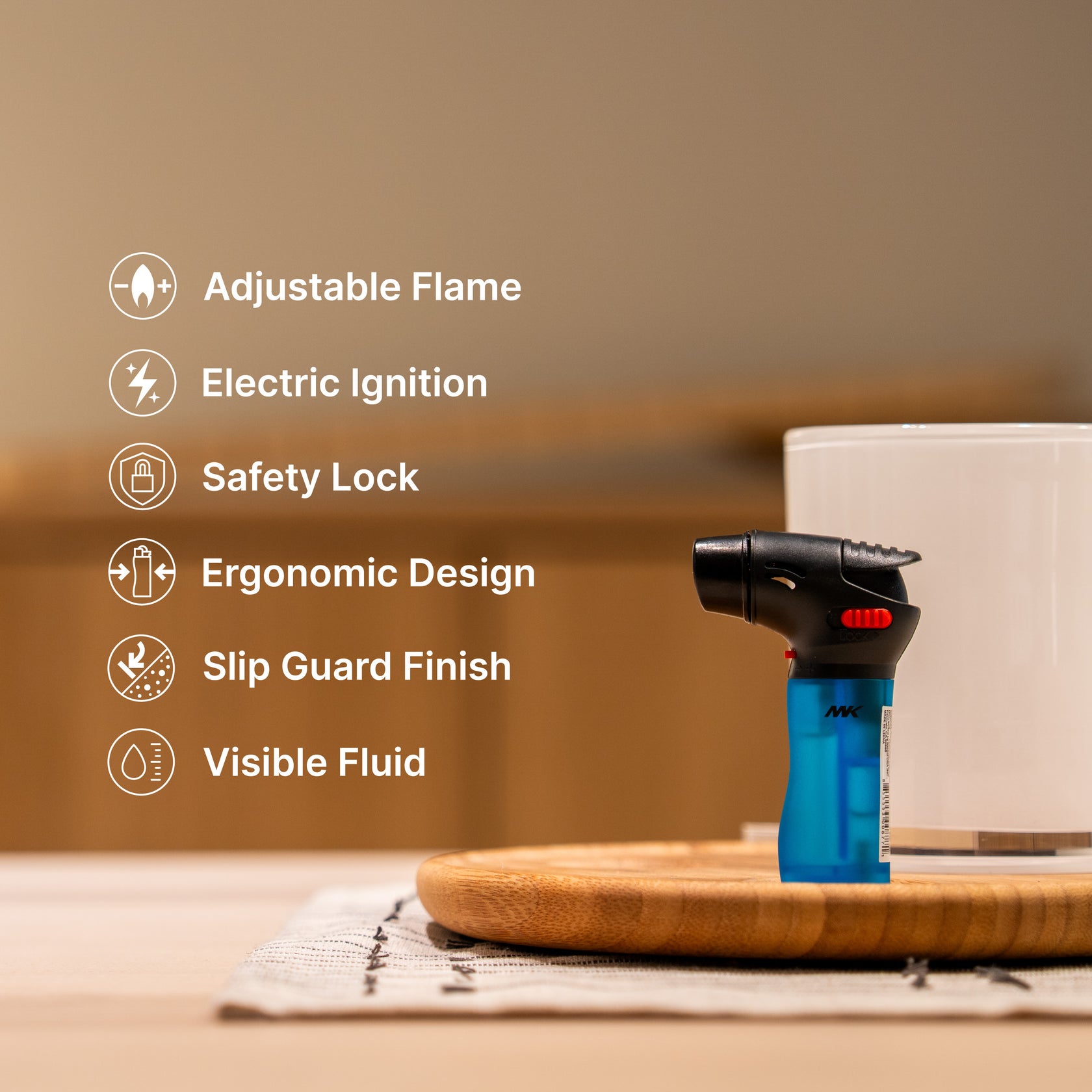 MK Lighter Maverick Set, Torch Flame Lighters (4pcs) – MK LIGHTER STORE